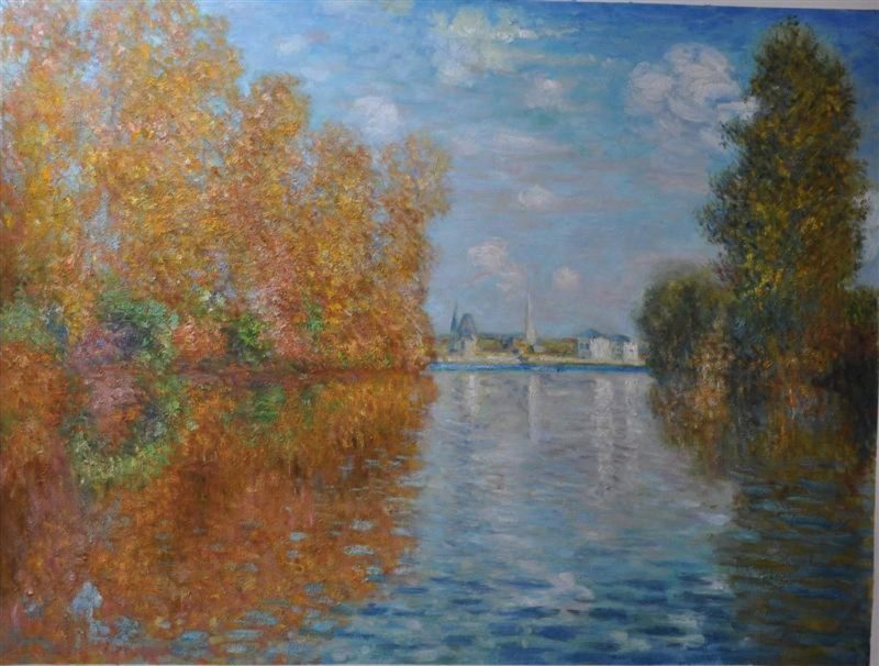 Cultured Calm: Autumn Effect at Argenteuil - Changing Pages